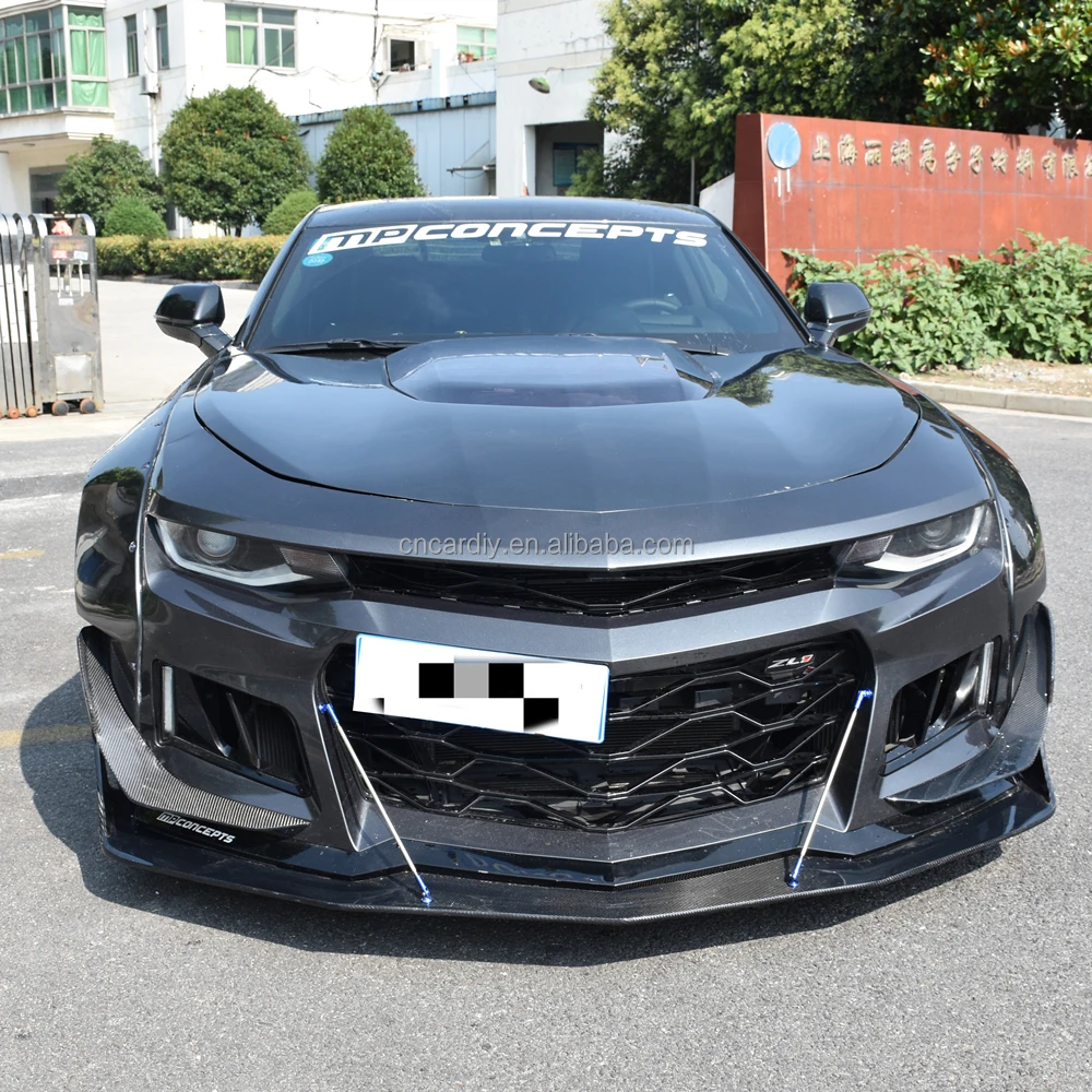 Zl1 Style Carbon Fiber Hood Bonnet Designed For The Chevy Camaro Car ...