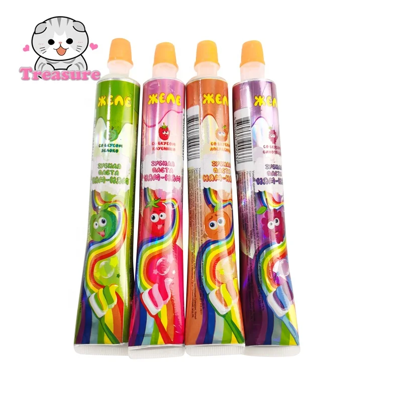 Toothpaste Pudding - Fruity Jelly in Stick Form