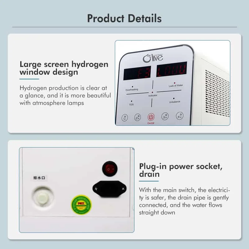 Oxyair Portable Oxyhydrogen Machine HHO Therapy Device PEM Hydrogene ...