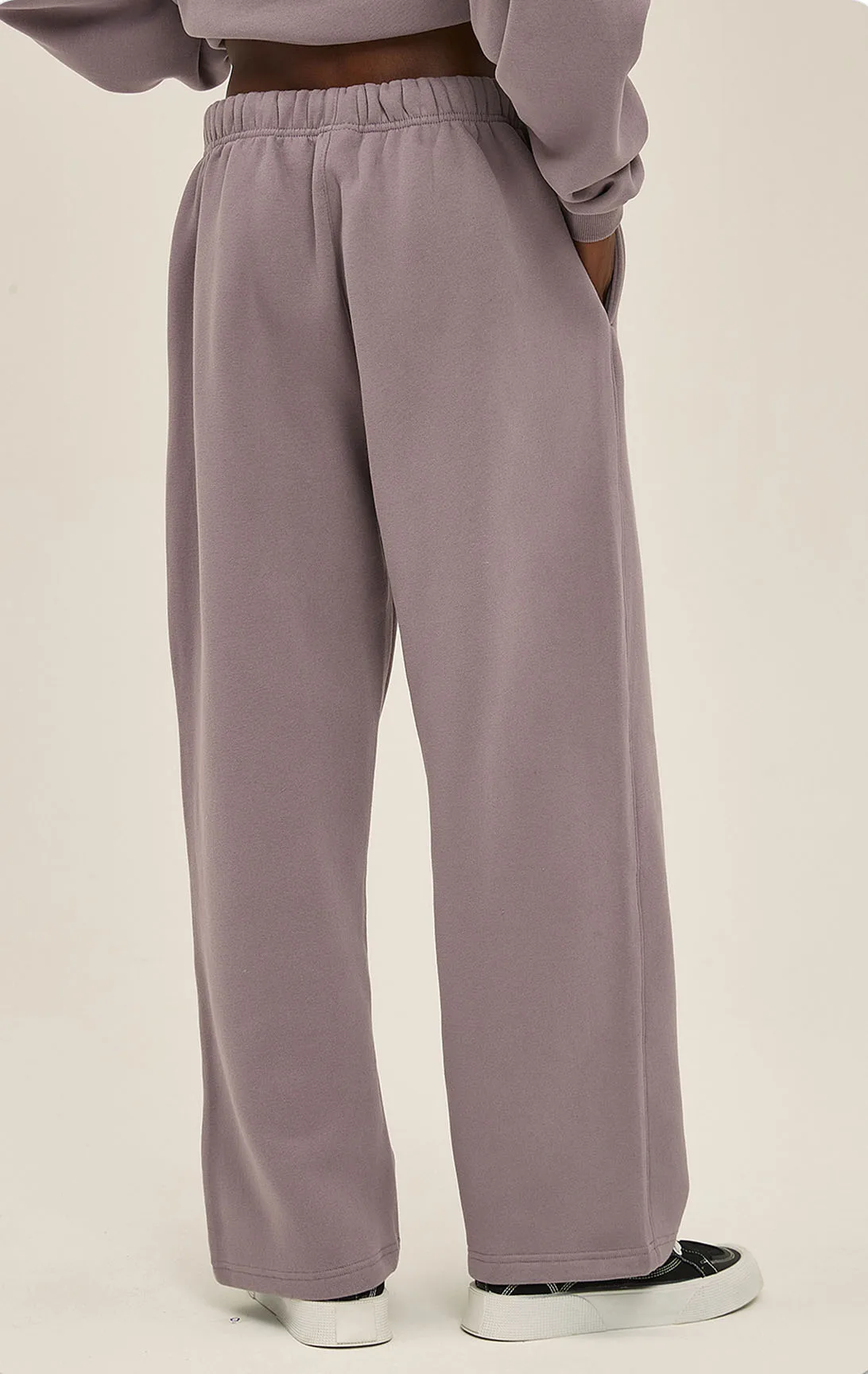 Breathable Men's Wide Leg Flared Sweatpants | Customizable Oem