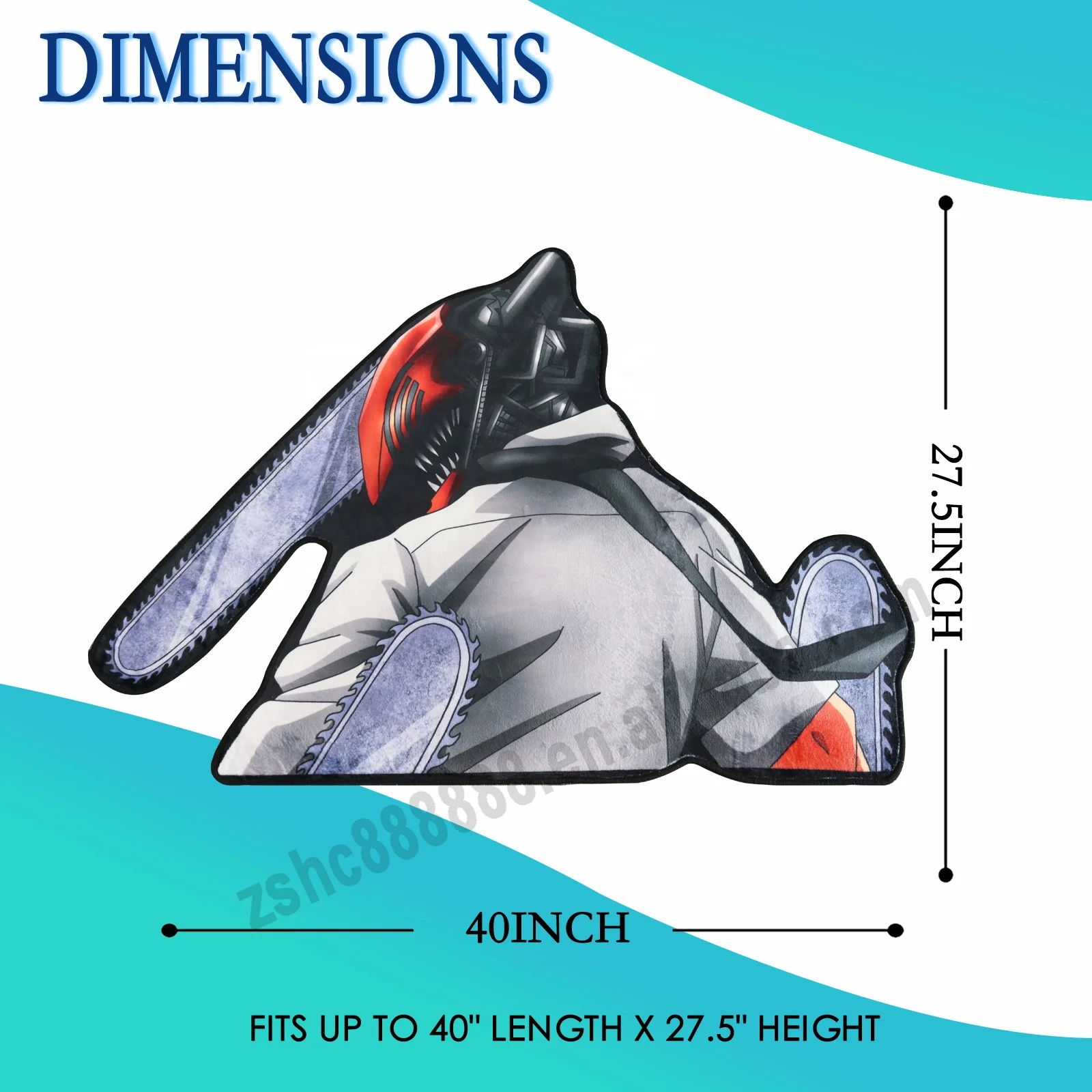 Anime Chainsaw Man Area Rugs - Customized Manga Carpets