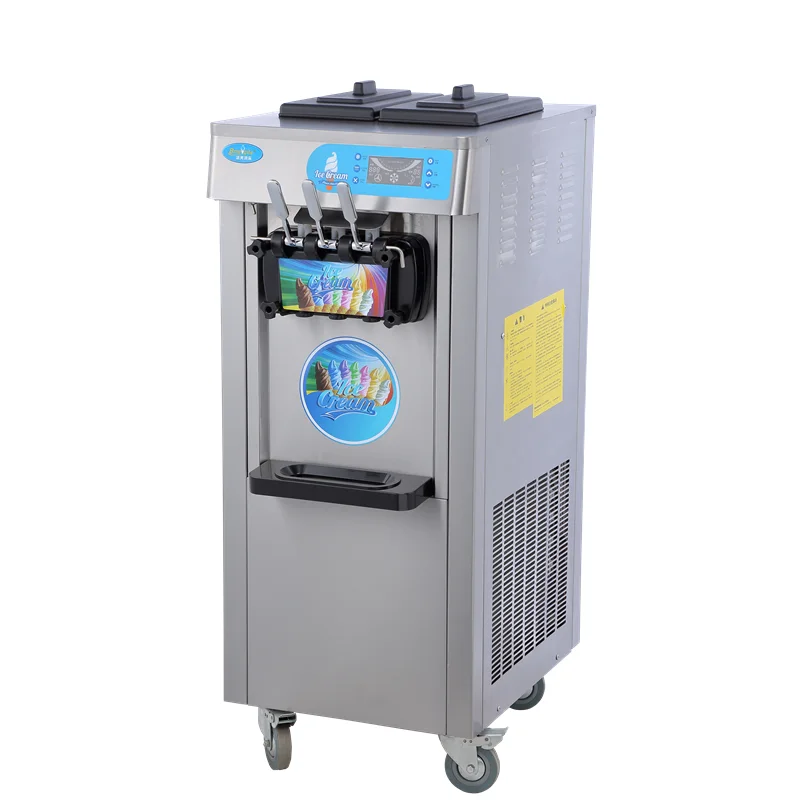 3 Flavors Commercial Soft Serve Ice Cream Machine - Oem Available
