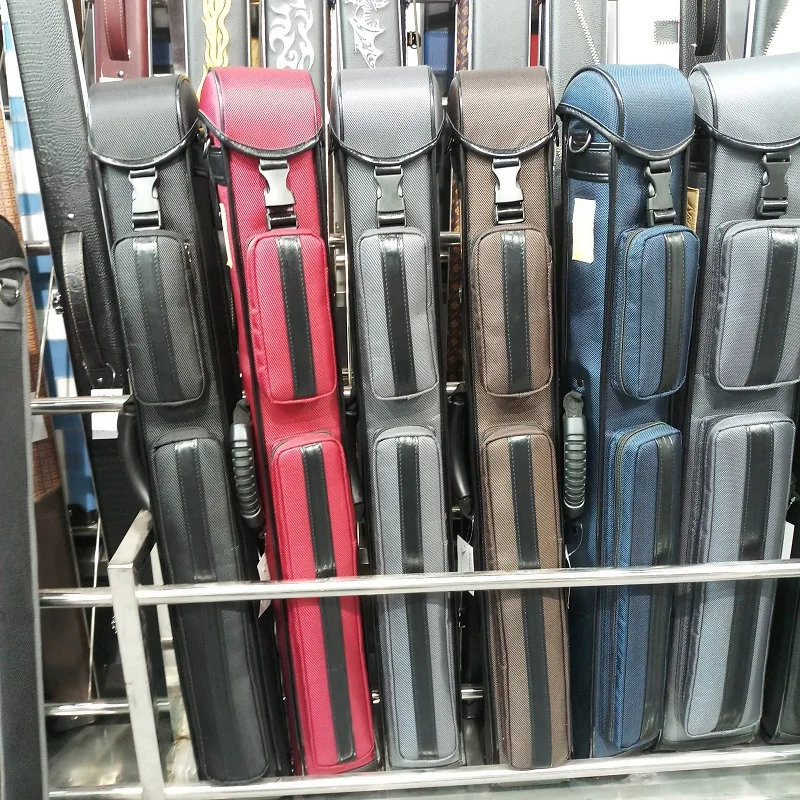 Xmlinco Pool Cue Case - Premium Leather 3x5 Storage