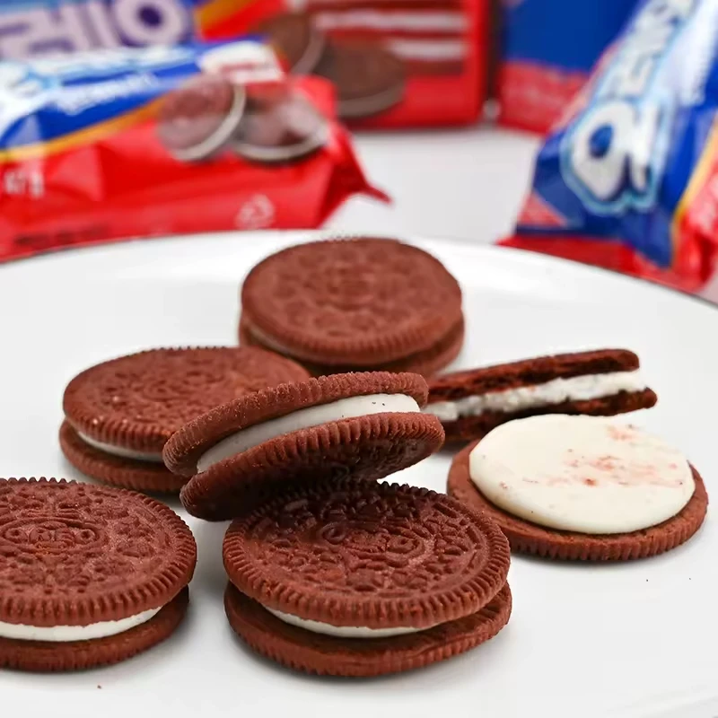 Korean Oreo Sandwich Cookies - Exotic Tiramisu & Red Velvet