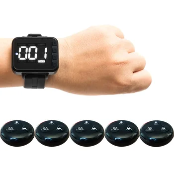 Factory Sales Wireless Calling System Restaurant Waiter Buzzer Table ...