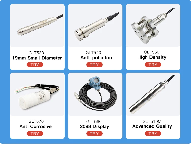 Glt500 Water Level Probe Sensors Liquid Level Transmitter - Buy Analog Water Level Sensor,Water ...