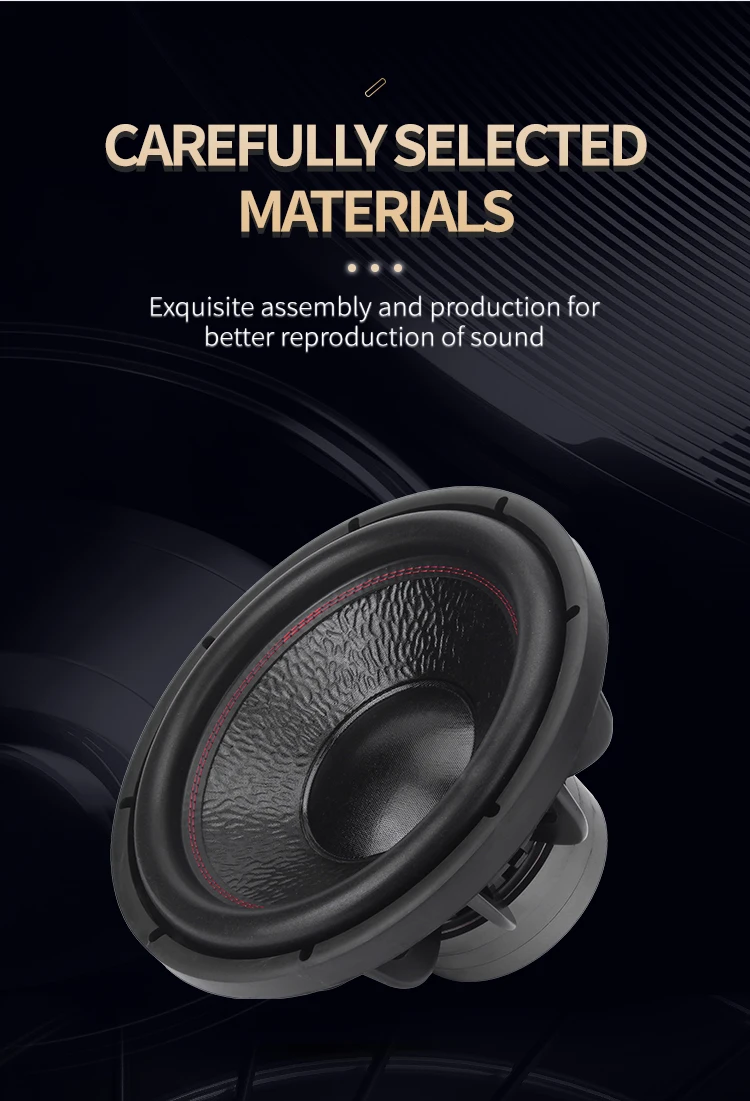 15 Inch Dual Voice Coil Triple Magnets Subwoofer - Zeming