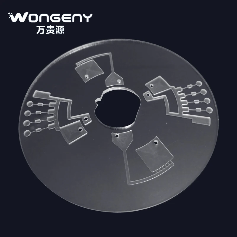 WONGENY Custom Biological Microfluidic Chip Microfluidic Chip Bonding ...