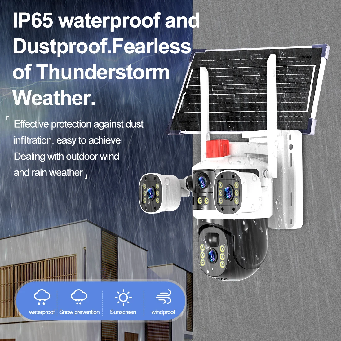 2025 BES 4K Wifi 12MP HD Solar CCTV Camera Video Outdoor 10X Zoom Dual ...