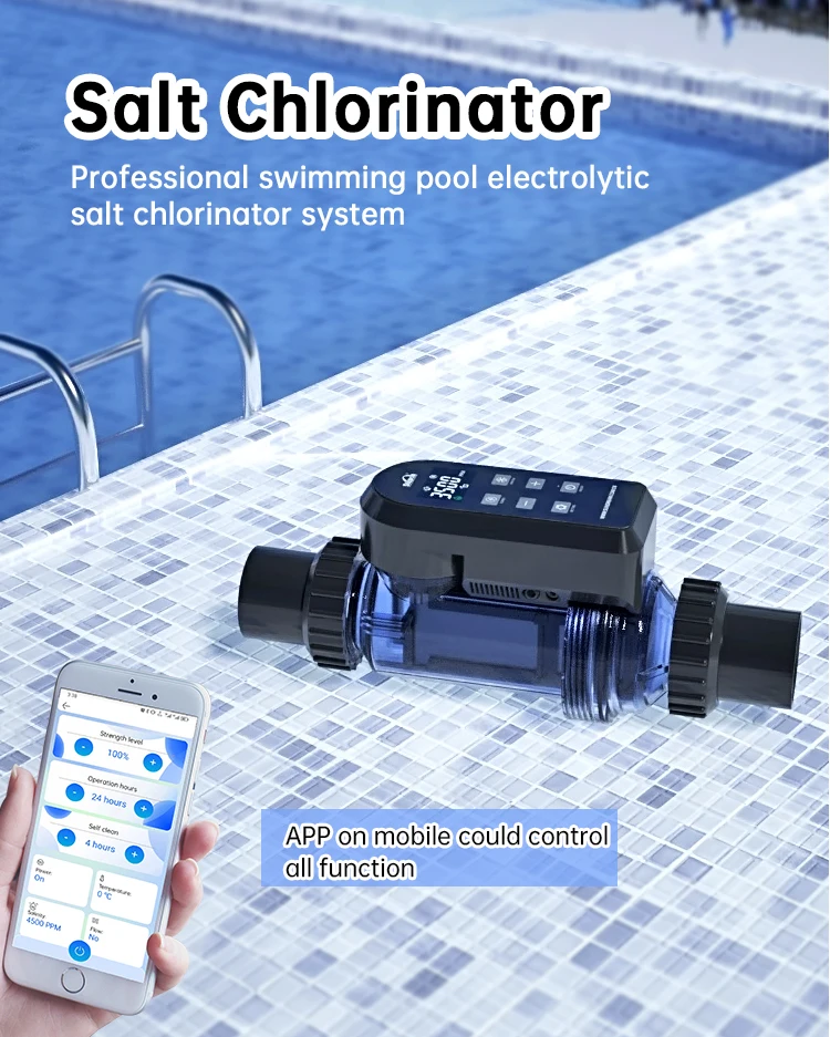Stepon OEM ODM Salt Chlorinator Generator Swimming Pools Filter Salt ...