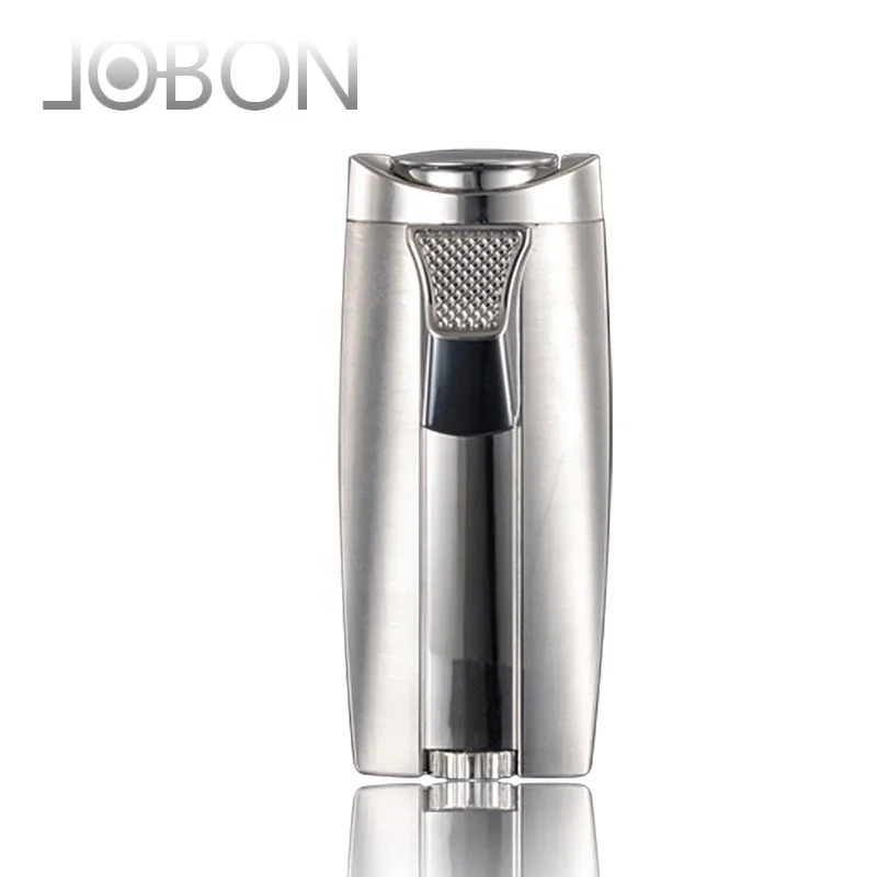 Jobon Windproof Double Jet Flame Cigarette Torch Lighter Custom Logo ...