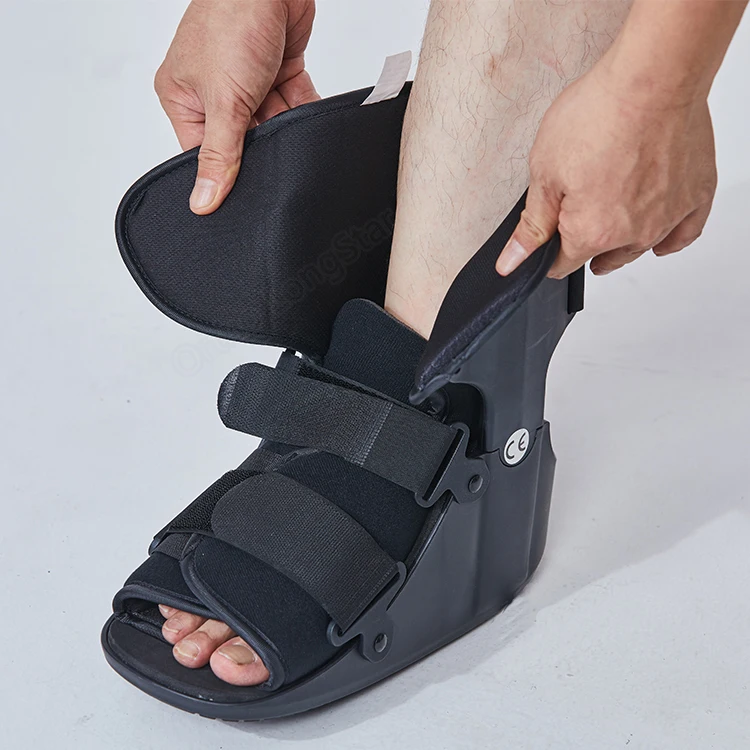 Adjustable Orthopedic Walking Ankle Boot Brace Came Walker Boot ...