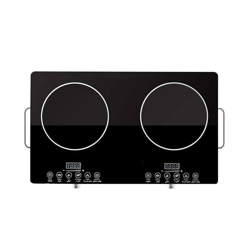 Case Ring Infrared Cooker Design Premium Stainless Steel Tempered Glass ...