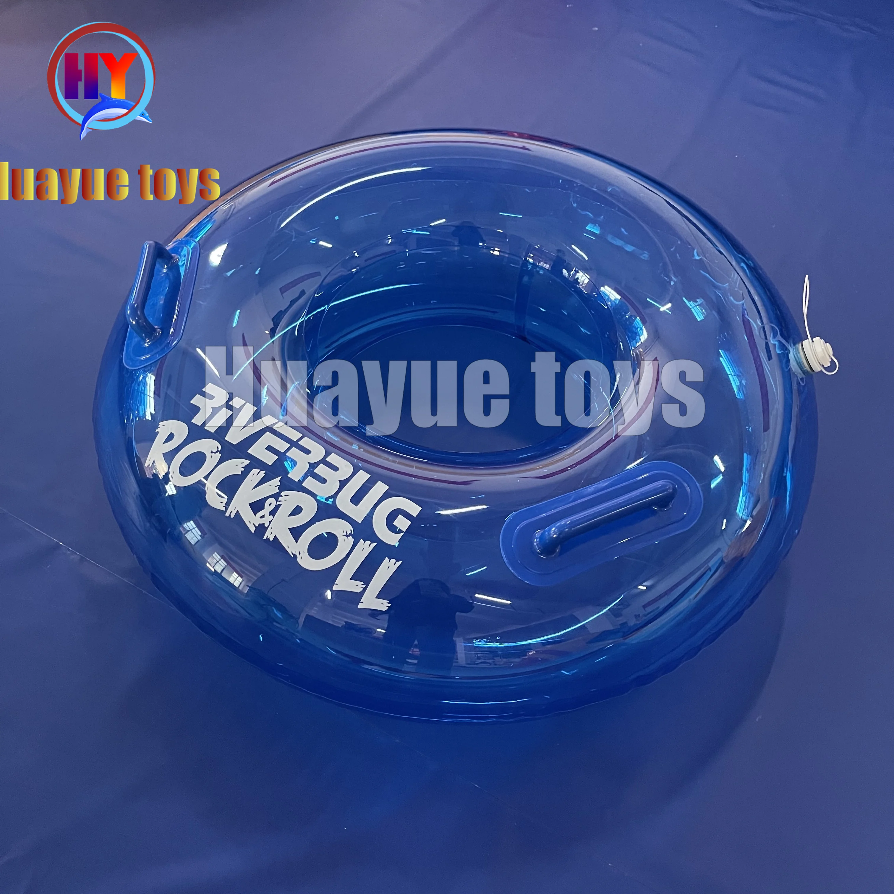 Waterpark Equipment - 2 Persons Inflatable Figure 8 Slide