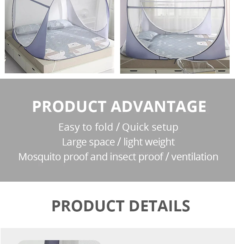 Quick-opening Type Mosquito Net Large Space Anti-mosquito And Anti ...
