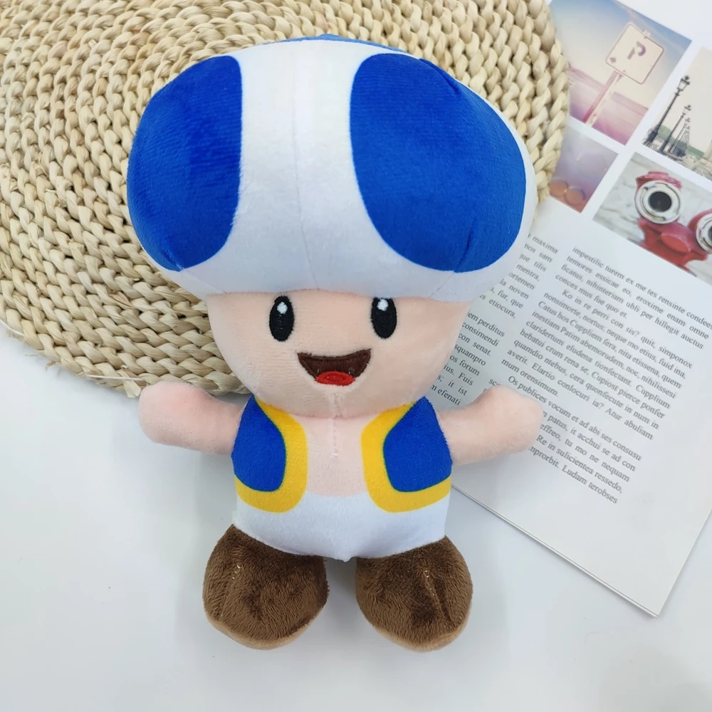 Wholesale Super Mario Bros Stuffed Doll Mario Figures Toad Plush Toy ...