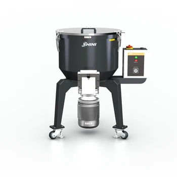 Shini Vertical Mixer For Plastic Material / Svm-eb Batch Mixer For ...