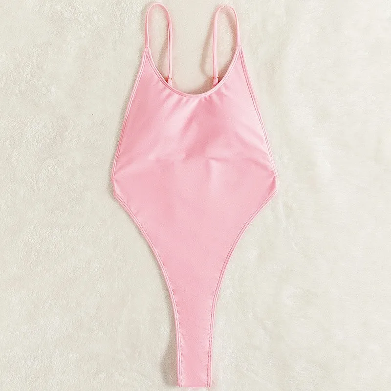 Shop Our Custom New Fashion Solid Extreme Sexy One Piece