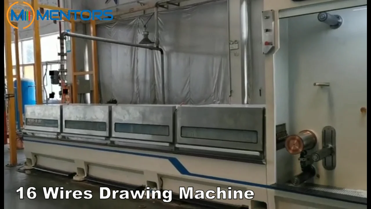 High Efficient Copper Wire Multi Wire Drawing Machine For 16 Dies - Buy ...