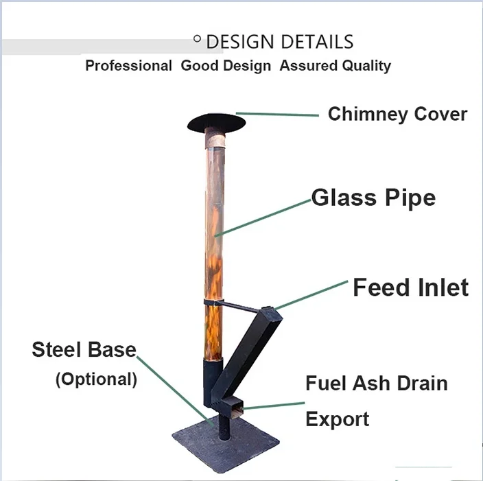 Modern European Style Pellet Stove Heater Outdoor Wood Pellet Patio ...