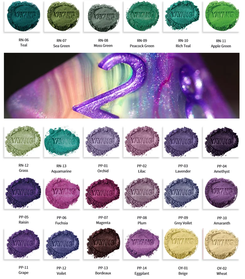 Wholesale Natural Colored Mica Powder Pigment for Crafts