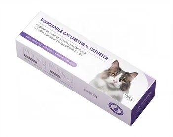 Tom Cat Catheter Cat Urinary Catheter With Stylet Side Holes Sterile ...