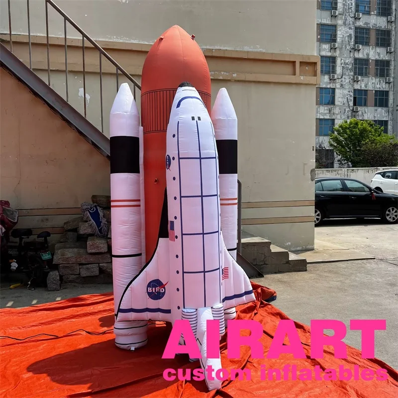 Airart Inflatable Simulation Spaceship,Inflate Rocket Space Plane,Air ...