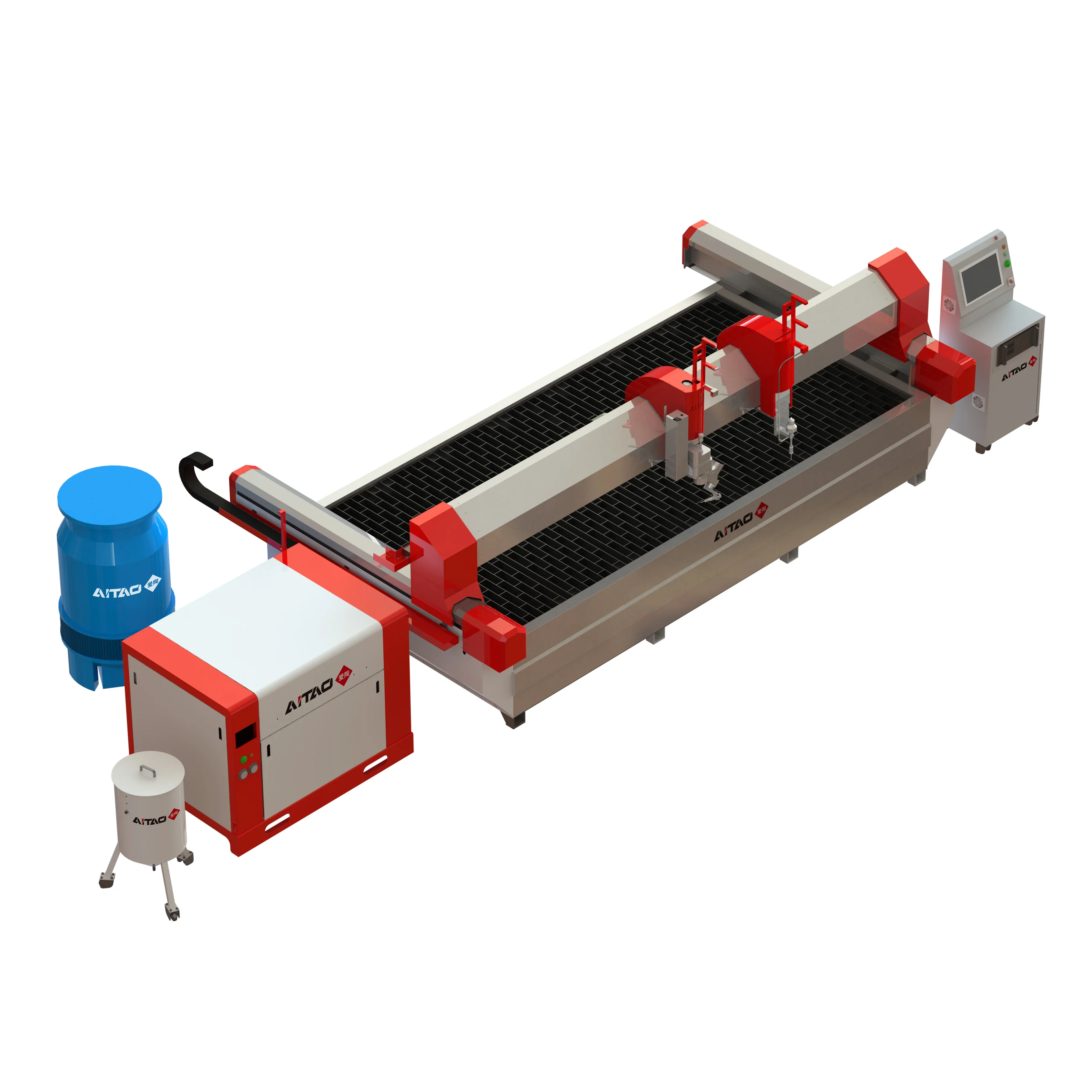 Aitao Automatic Waterjet Granite Marble Cutting Machine Best Price ...