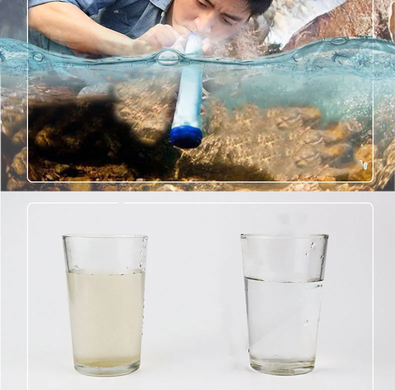 Outdoor Wild Life Emergency - Direct Drinking Water Purifier