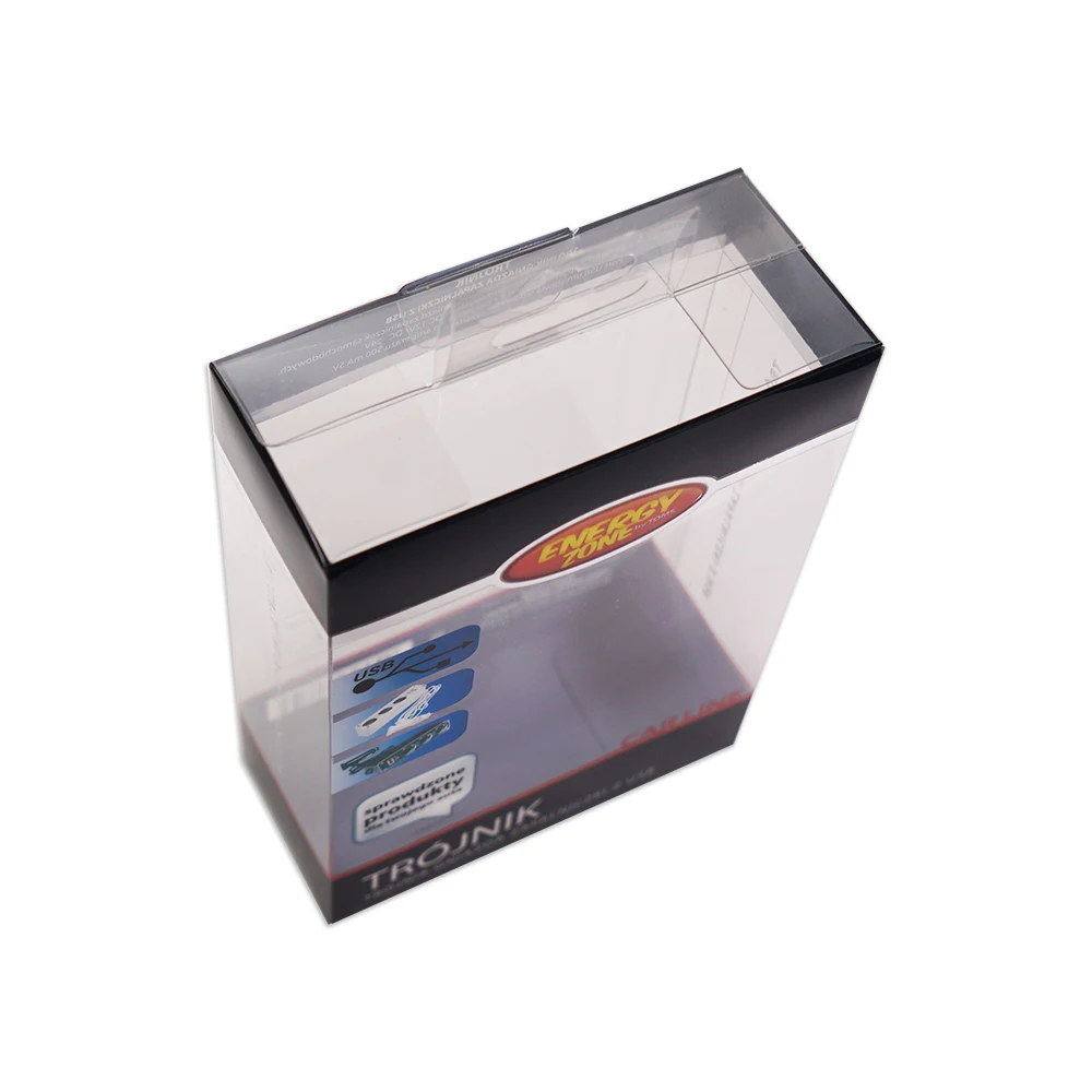 Custom Transparent PVC PET Folding Clear Display Packaging Box for ...