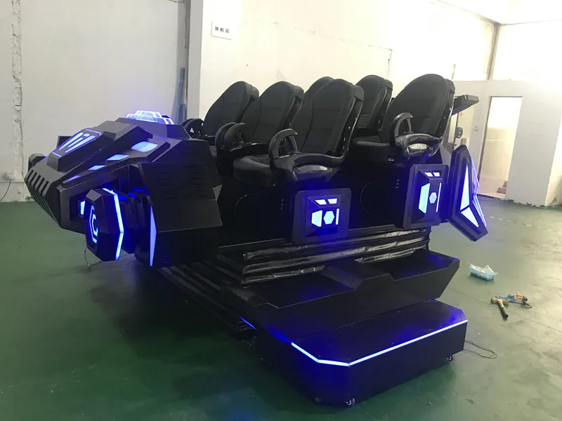 9D VR Chair 6DOF Electric VR Motion Platform Virtual Reality Simulator ...