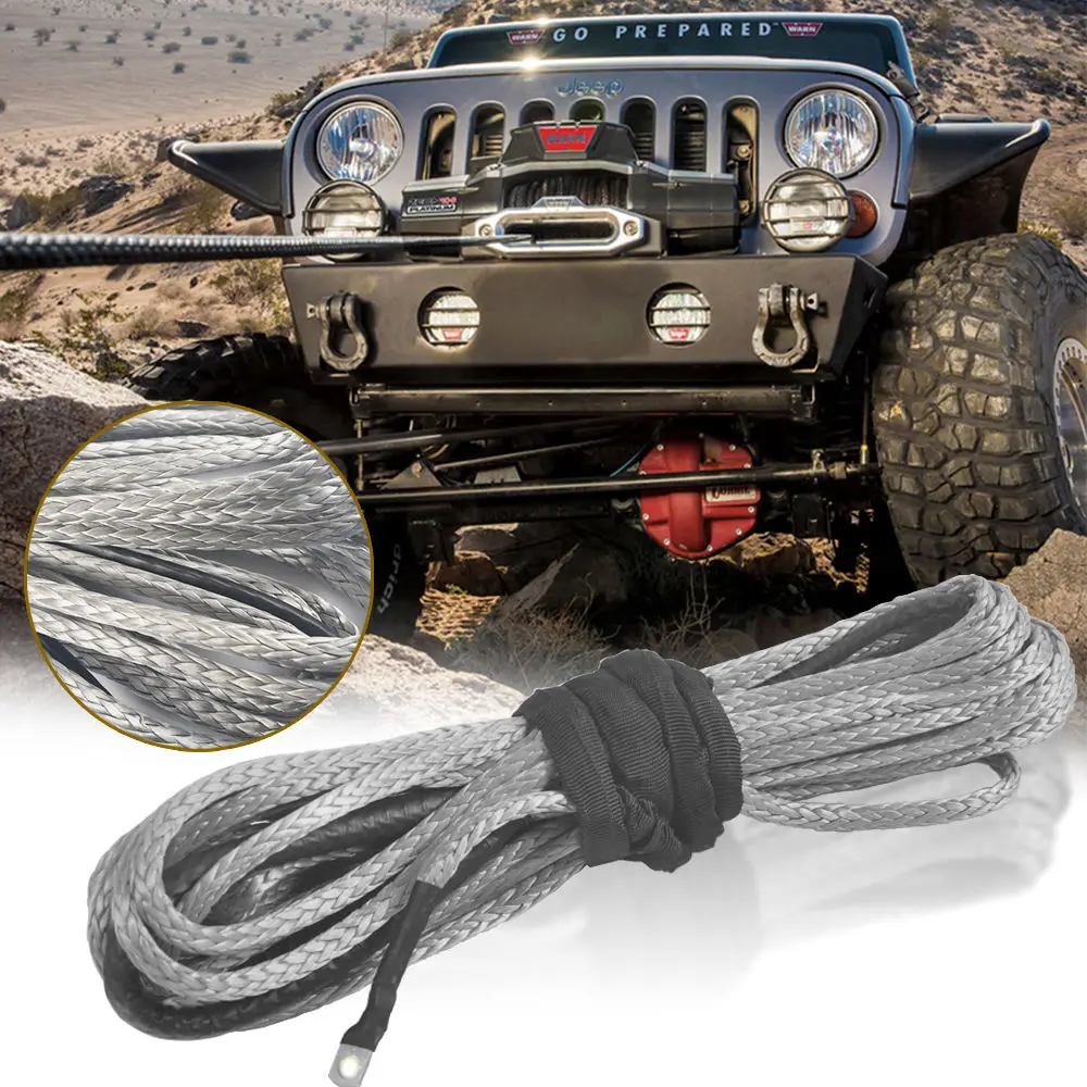 12 Strand 8mm Uhmwpe Spectra Paraglider Winch Towing Rope Braided 12 ...