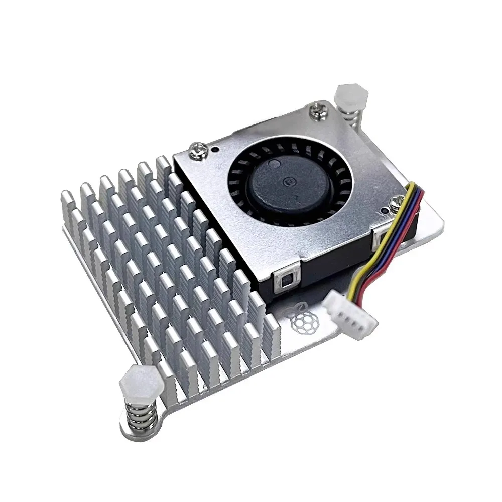 Raspberry Pi 5 Official Original Active Cooler Pwm 5v Speed Cooling Fan 8000 Rpm Aluminum Heat ...