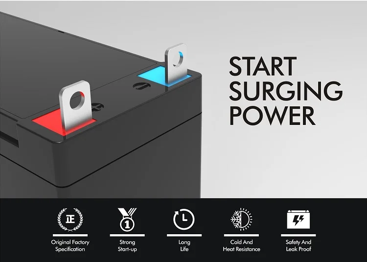 6DM7 Battery - Reliable Maintenance Free Generator Battery