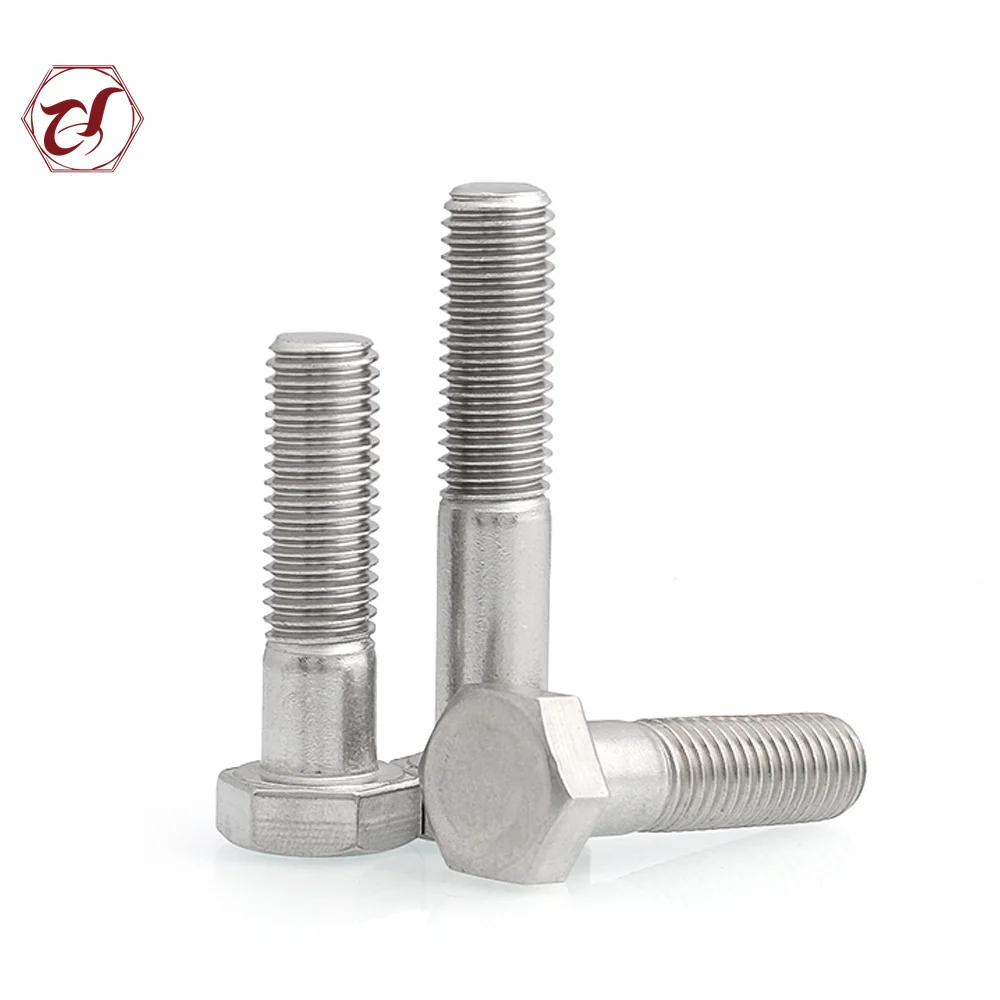 Din931 Hex Bolts Stainless Steel Hex Half Thread Bolt With High Quality - Buy Hex Bolt,Half ...