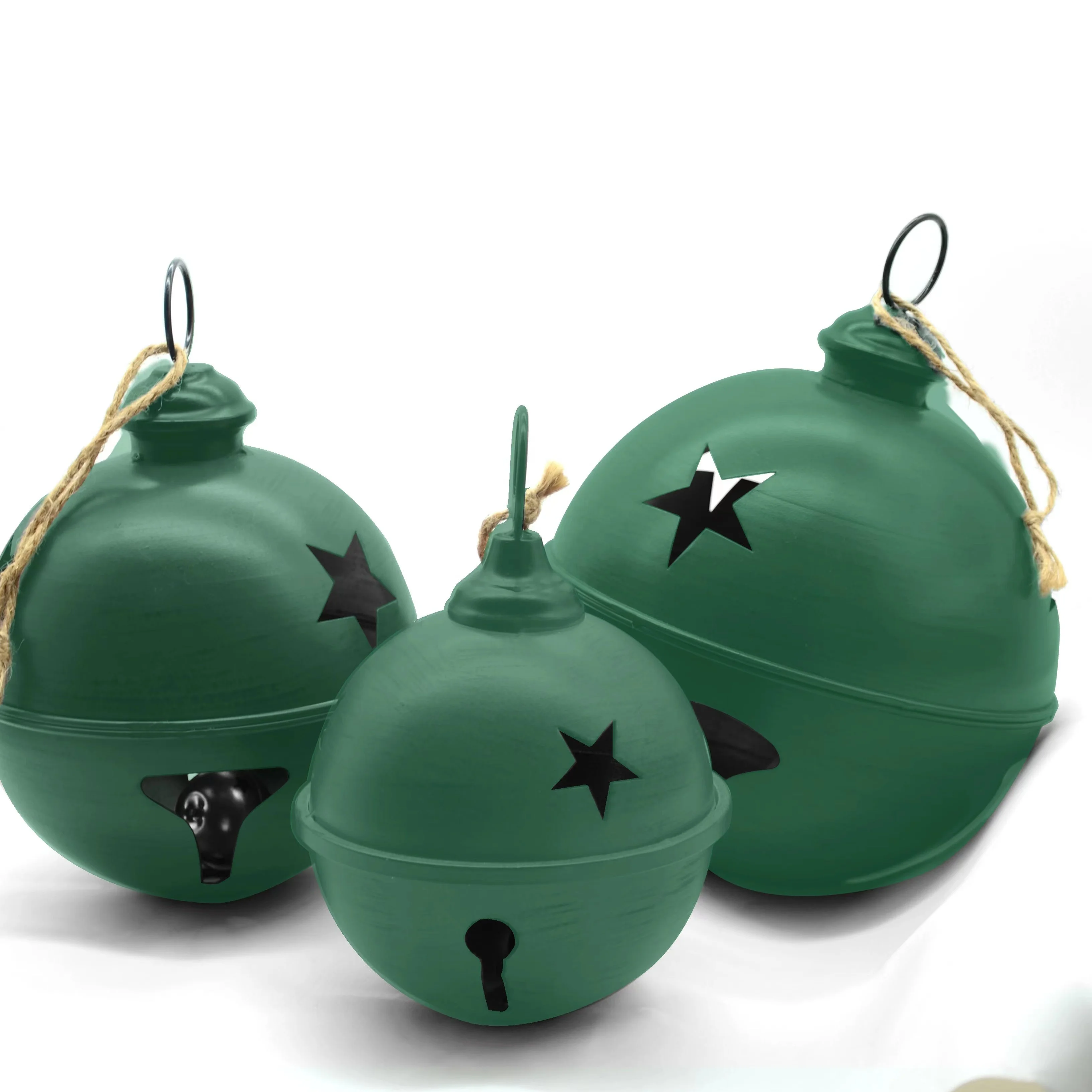 Christmas 24 Inches Mix Color Metal Large Ball Jingle Bell For ...