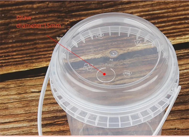 24oz 32oz Plastic Drink Cup - Super Big Bucket Fruit Tea