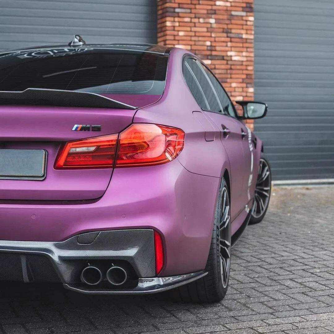 Psm Style Carbon Fiber Wing Rear Trunk Spoiler For Bmw 5 Series F90 M5 ...