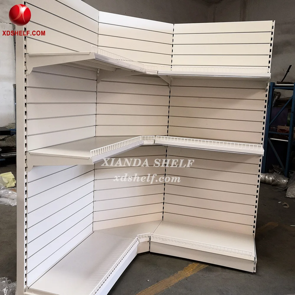 Wall Shelving Slatwall Slat Board Wall Mount Display Racks Stands ...