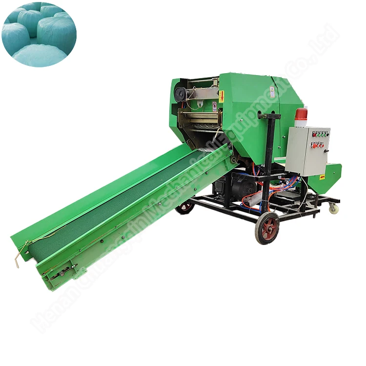 silage baler machine hay baler mini round baler agricultural machinery ...