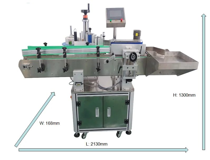 Auto Sticker Label Plastic Bottle Labeling Machine With Date Code ...
