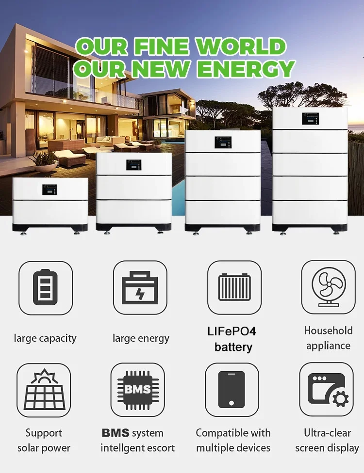 Stackable Energy Storage 5000w 48v Inverter Lead Acid Lithium Battery ...