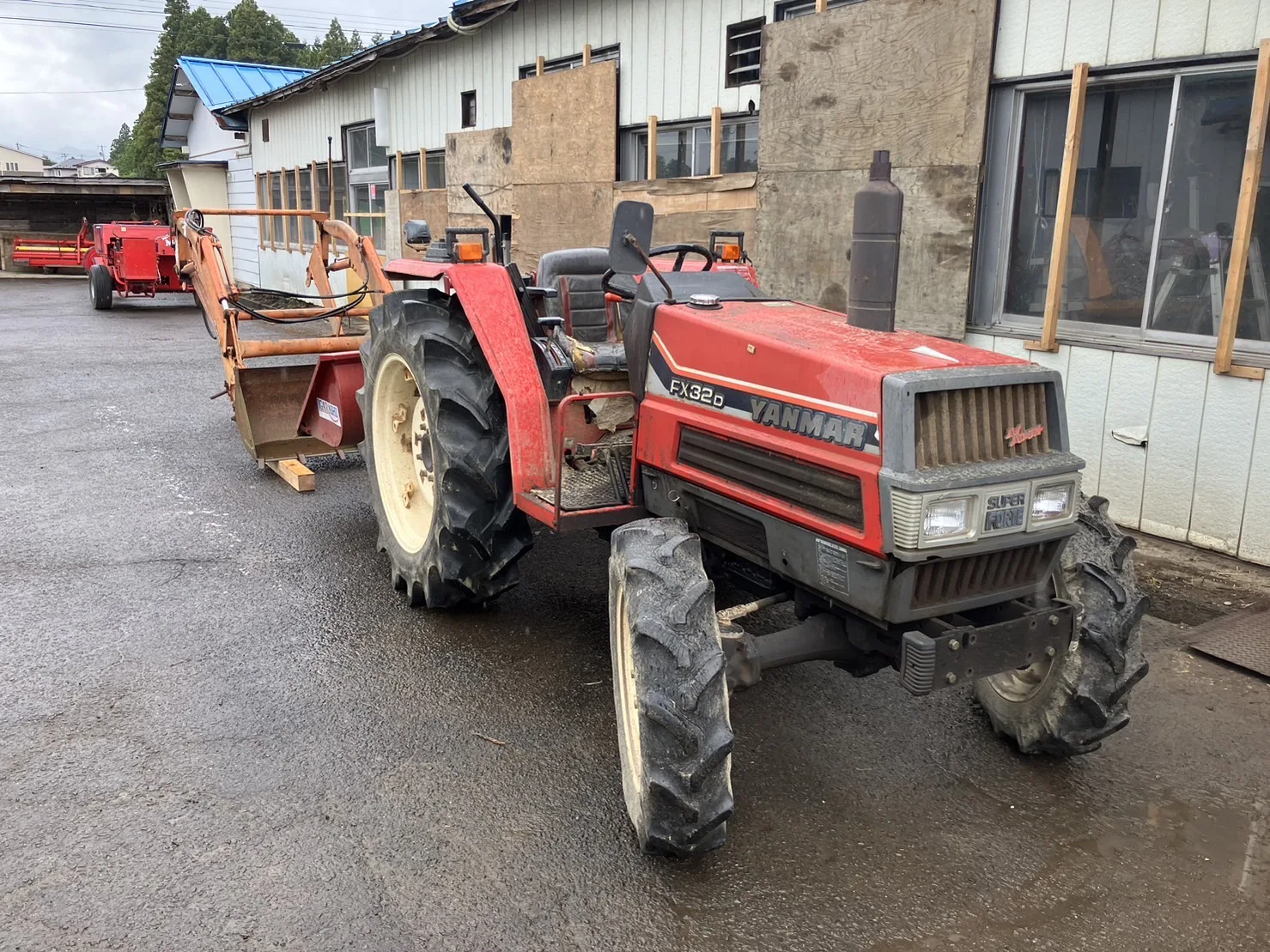 Small Used Compact Loader Backhoe Japan Walking Tractor for Sale ...