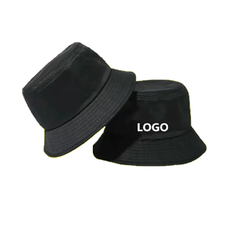 Outdoor Custom Embroidery Reversible Bucket Cap Wind Protection Fishman ...