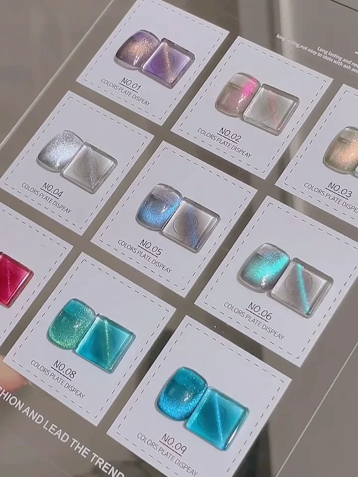 Acm Cat Eye Brown Granite Nail Polish Non Toxic Nail Polish Custom Logo ...