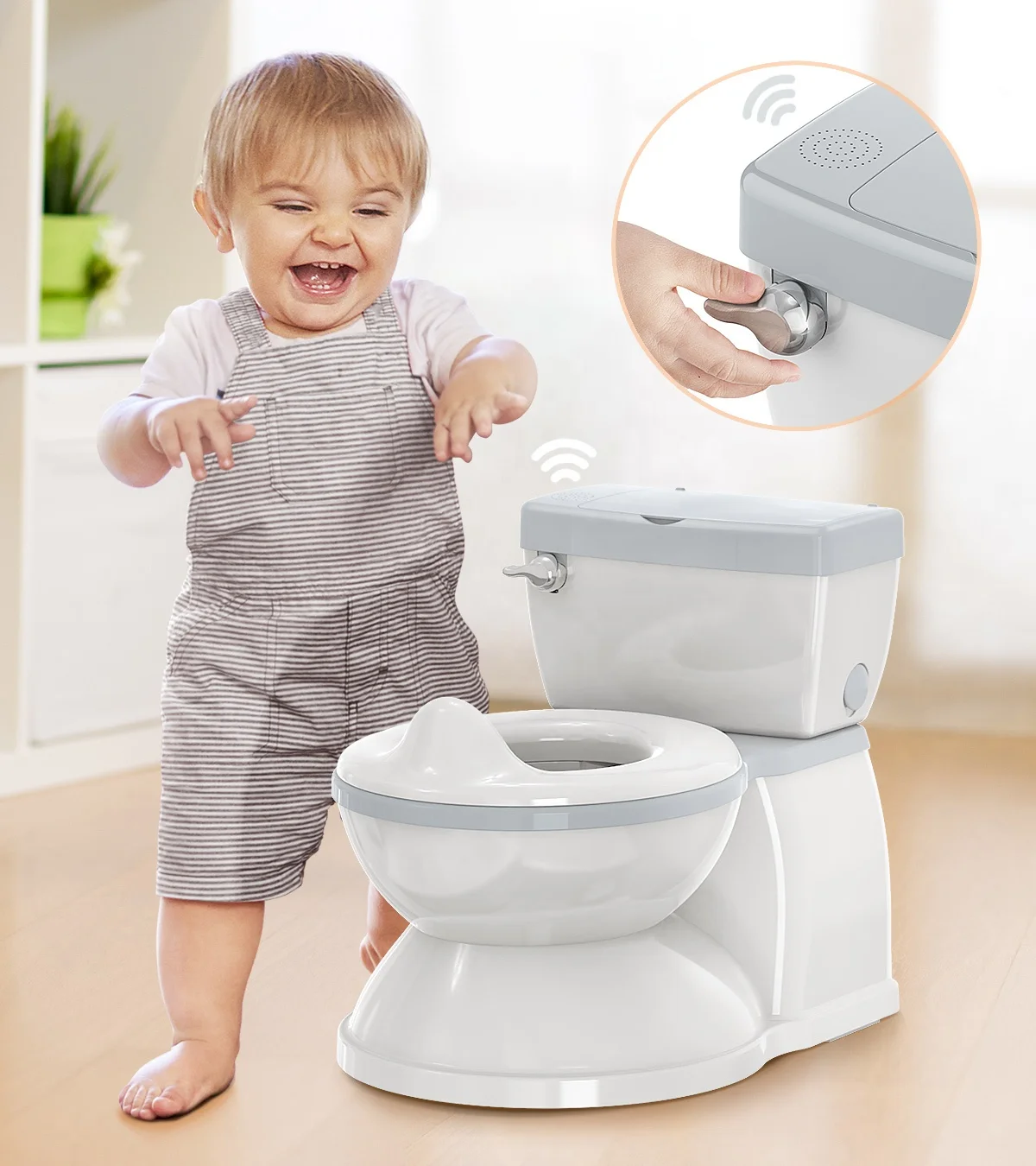 Eco-friendly Children's Training Toilet - Realistic Potty