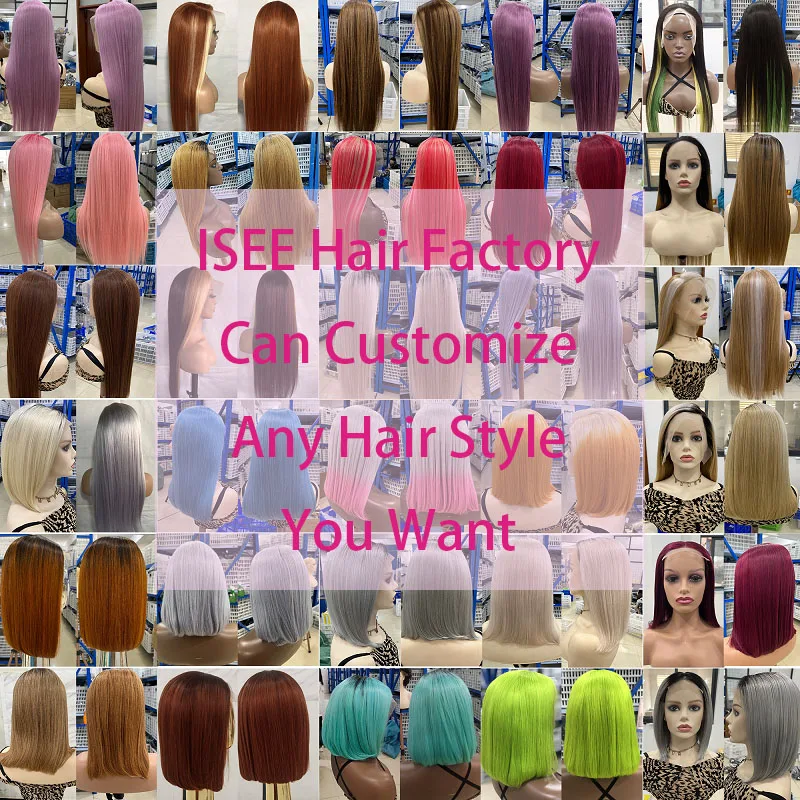 Isee 13x4 Lace Front Realistic Pre-cut Hairline Ready To Wear Glueless ...