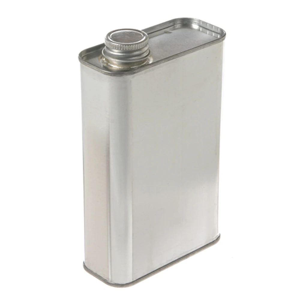 1l Empty Square Rectangular Metal Can For Engine Oil Paint Solvent ...