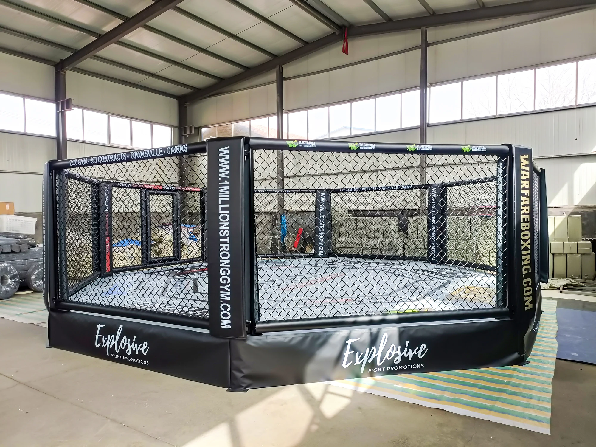 Customized MMA Cage for Fighting Competition & UFC Use, OEM