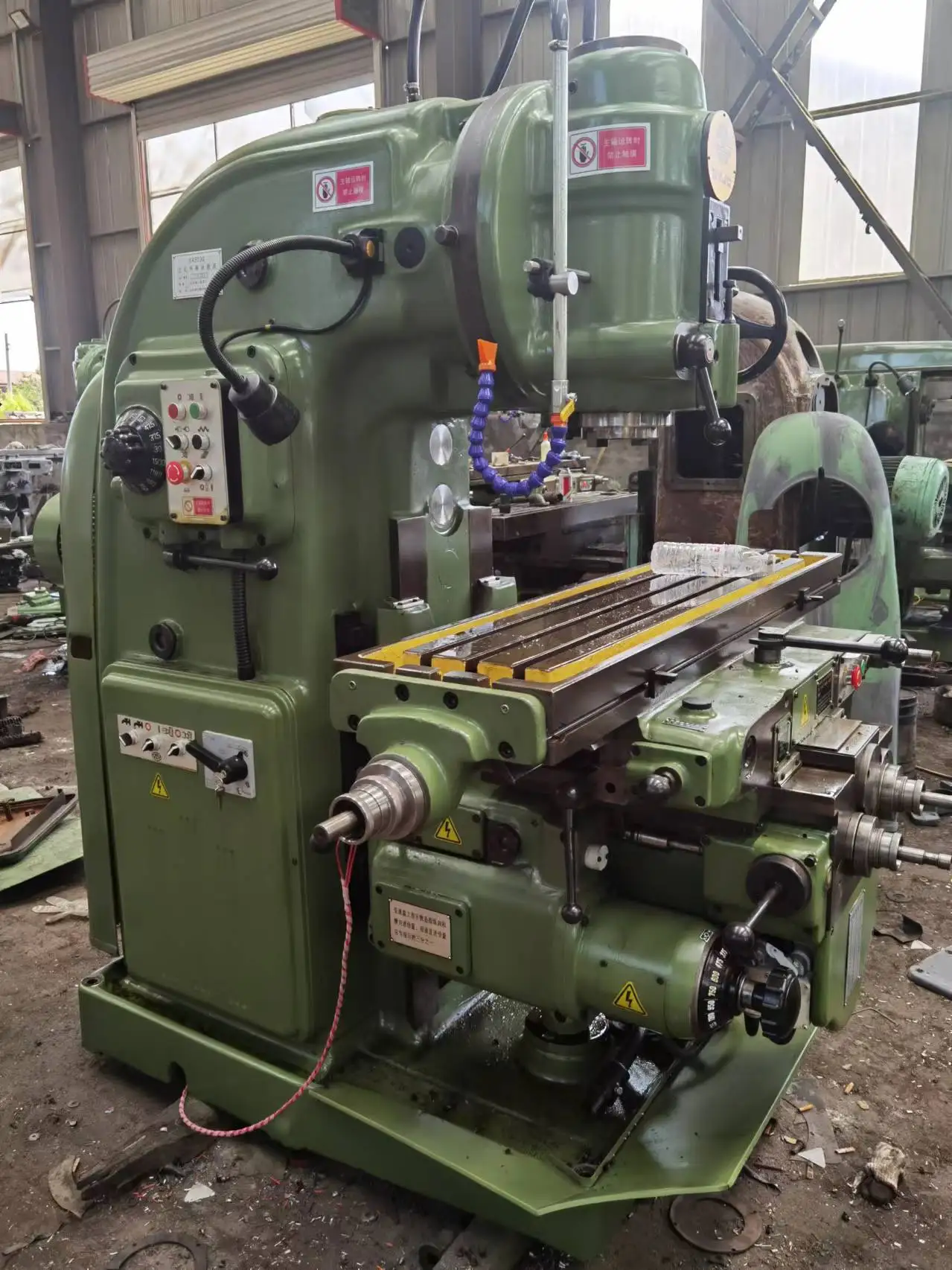 Second Hand Model 5032 Vertical Lifting Table Small Metal Milling ...